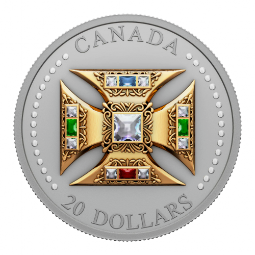 Canada 2023 20$ ST EDWARD CROWN 1 Oz Silver Coin | Canada | KMK Coins ...